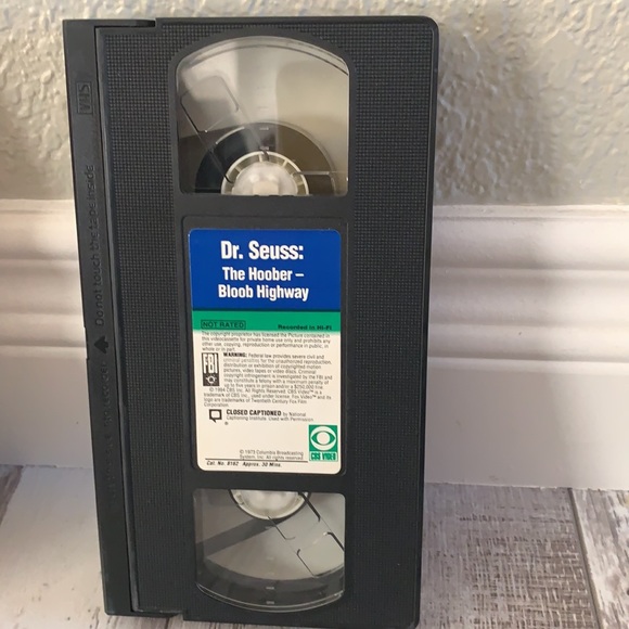 Dr. Seuss | Media | Dr Seuss The Hoover Bloob Highway Vhs | Poshmark